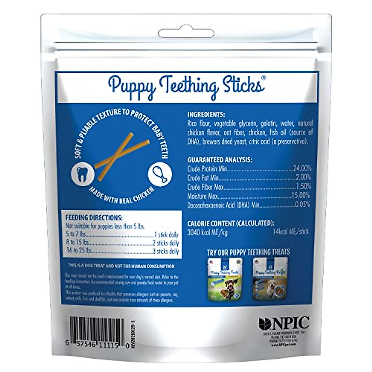 N-Bone Puppy Teething Treats,Chicken, 3.74 oz (111150)