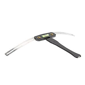 Eyebrow Ruler, Eyebrow Tattoo Shaper Stencil Stainless Steel Semi‑Permanent Eyebrow Measuring Tool Eyebrow Makeup Template Ruler Eyebrow Stencil Ruler Sticker(Ⅱ(Level Meter Dragonfly Ruler))