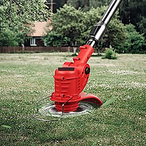 VENBER Mower Lawn Mower Adjustable Length Cordless Mower Angle Adjustment Garden Trimming Tool