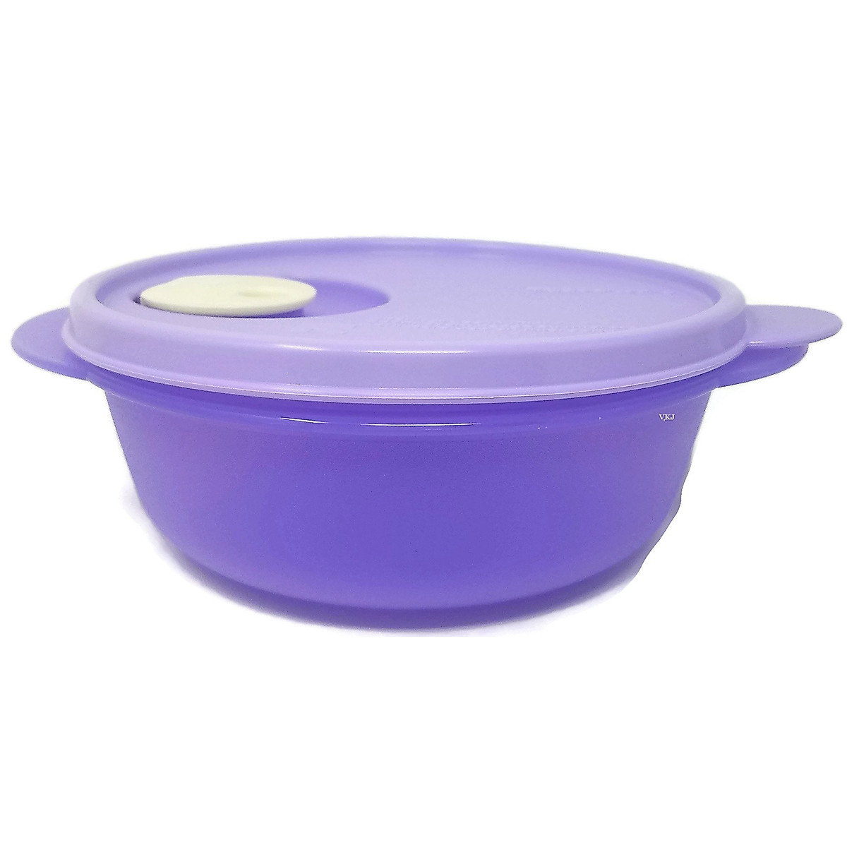 Tupperware Crystalwave 2 1/2cup reheatable microwave Bowl Purplicious
