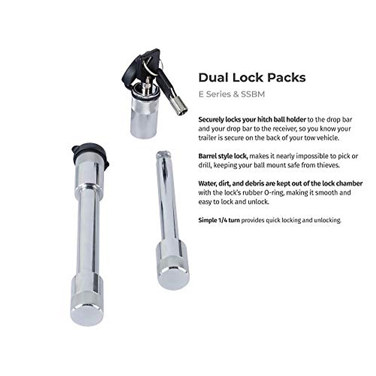Fastway Flash 86-00-3660 Flash E-Series Dual Lock Pack with 2 Keys