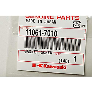 Kawasaki 11061-7010 Lawn & Garden Equipment Engine Washer Genuine Original Equipment Manufacturer (OEM) Part