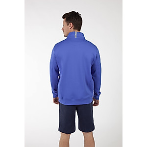 Bobby Jones Performance RTJ Quarter-Zip Pullover (Medium, Marina Blue)