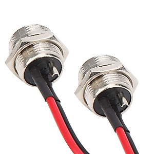 5pcs Scooter Charger Port, 3-Pin Inline Round Charger Connector with for Electric Self-Balancing Scooter