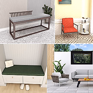 ROFIELTY Custom Cushion Covers, Patio Furniture Cushions Cover, Window Cushion Covers can be Replaced 70 + Colors to Choose from (Custom Cover,Custom Color)