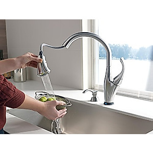 Delta Faucet Pilar Kitchen Soap Dispenser for Kitchen Sinks, Arctic Stainless RP50781AR