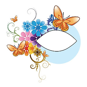 24pcs Eye Temporary Tattoos Face Eyeshadow Makeup Stickers Eyeliner Decals for Halloween Carnival Christmas Masquerade Party