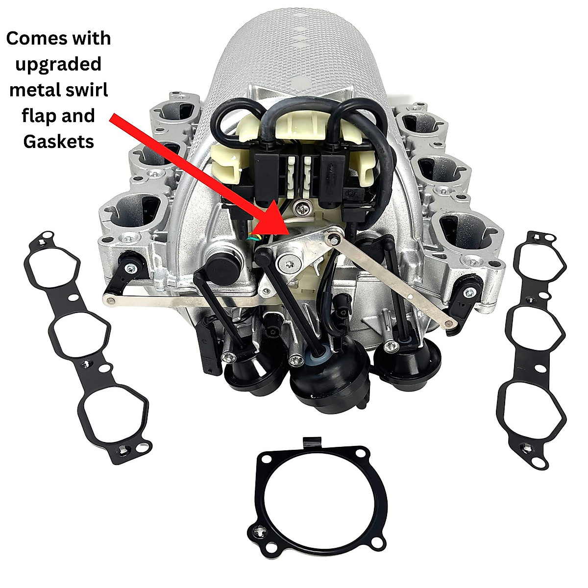 Upgraded Intake Engine Manifold Assembly Compatible with Mercedes-Benz C350 CLS350 SLK280 ML350 R350 E350 Replaces OE# A2721402401 2721402401 272 140 24 01