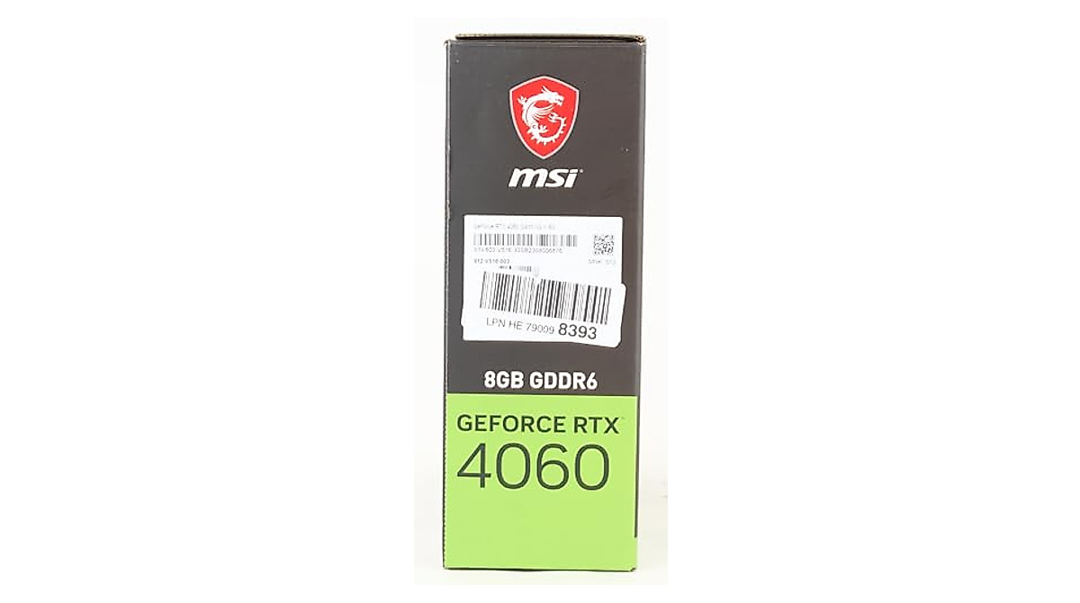 MSI GeForce RTX 4060 Gaming X 8G Graphics Card - Powerful & Compact
