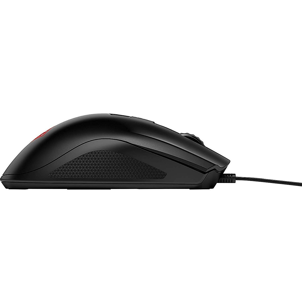 HP Omen 400 Wired USB Gaming Mouse, Optimized Mechanical Switches, Quick Adjust 1600-5000 DPI Optical Sensor, Sniper Mode 400 DPI, RGB LED, Customizable Buttons