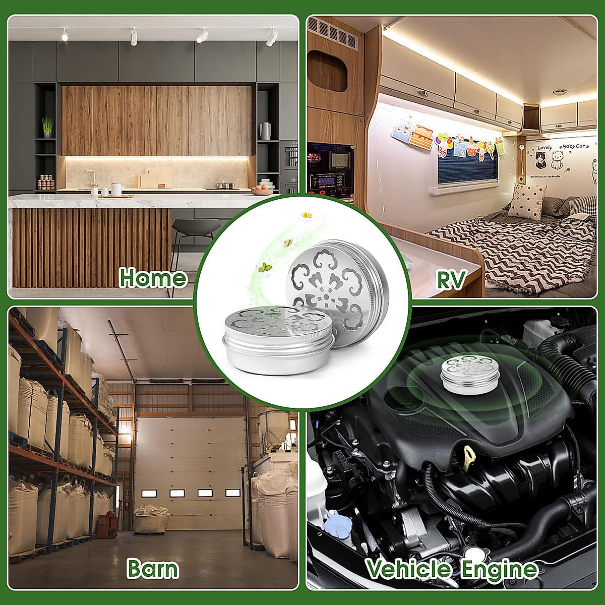 2023 Upgraded Mosquito Repellent,Natural Mosquito Repellent Indoor,Outdoor Mosquito Repellent for Yard, Patio, Room, Powerful Mosquito Control for Backyard,Travel -2 Packs