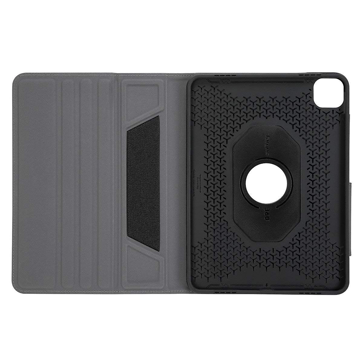 Targus Case for iPad Air 11-inch (M2), Pro 11-inch 4th gen. (2022), iPad Pro 11-inch (3rd, 2nd and 1st gen.) and iPad Air (5th and 4th gen.) 10.9-inch, VersaVu Classic Rotating Case - Black (THZ867GL)