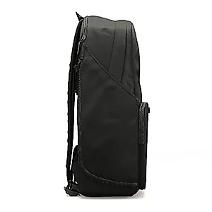 The Brevite Backpack - Casual daypack backpacks for every function. Compact but spacious 18L aesthetic traveling backpack with laptop compartment. (Black)