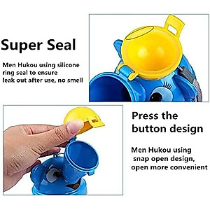 [500ML] Portable Baby Child Kids Travel Potty with Clean Brush,Hygienic Leak Proof Urinal Emergency Toilet for Camping,Car Travel,Outside,Park.Kid Toddler Pee Training Cup,Pee Bottle for Kids,Boy