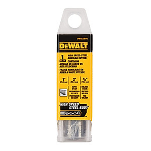 DEWALT DWAC02016 1" X 2" HSS ANNULAR Cutter 3/4" Weldon