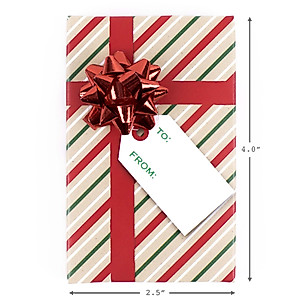 Hallmark Holiday Gift Card Holders, Red (Pack of 3)