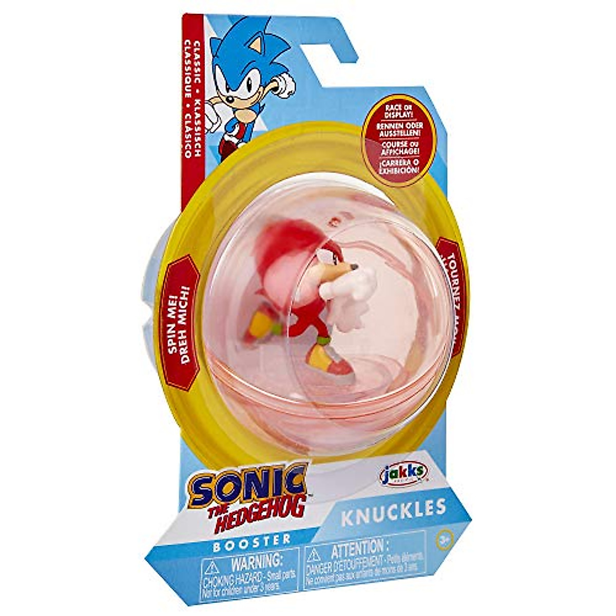 Sonic The Hedgehog Sonic Booster Sphere Knuckles Action Figure