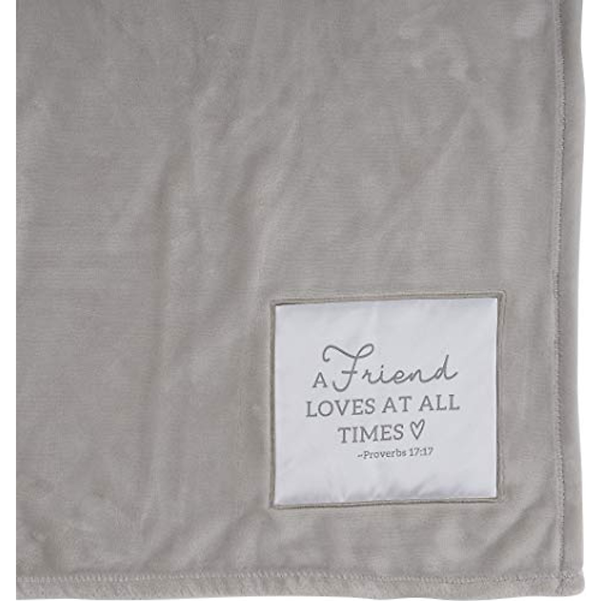 Pavilion - A Friend Loves at All Times - Proverbs 17:17-50x60 Inch Super Soft Royal Plush Throw Blanket