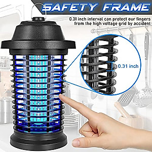 Horyii Bug Zapper Outdoor, Mosquito Zapper Fly Zapper for Outdoor Indoor, Mosquito Killer for Backyard, Patio