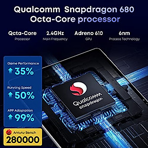 CHUWI HiPad Max Tablet with Case 10.36'', Silver Tablets, 8GB RAM 128GB ROM Storage, Android 12 Tablet with Case, Snapdragon 680 Tablet with Leather Stand Tablet Case