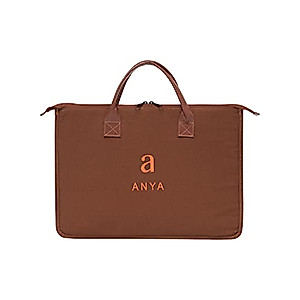 ANYA Art portfolio bag, artist carrying case, storage bag for artwork, posters with zipper and handles, light weight art bag for professionals, students KONST