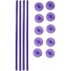 Wilton 14-Piece Support Rods and Caps, Purple