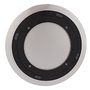 360° Rotation Monitor Swivel Base,330mm Silver Aluminum Alloy Computer Screen Monitor Turntable Stand Rotating Desktop Holder Swivel Base Mat for i,Laptop,Potted Plants,Arts & Crafts