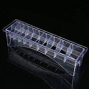 Clipper Holder,Limit Comb Storage Box Hair Clipper Positioning Caliper Comb Organizer Case,Clipper Guard Box for Hair Clipper Limit Comb Guide Attachment (02)