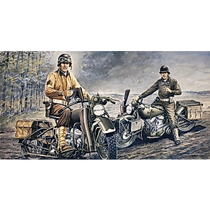 Italeri 1: 35 U.S. Motorcycles WWII 0322S