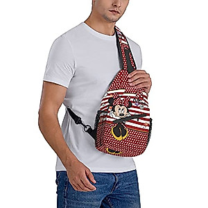 Ouhlcsp Adult Unisex Cross chest bag Crossbody Sling Backpack Travel Hiking Daypack for Women Men diagonally Shoulder Bag Gifts - anime 26