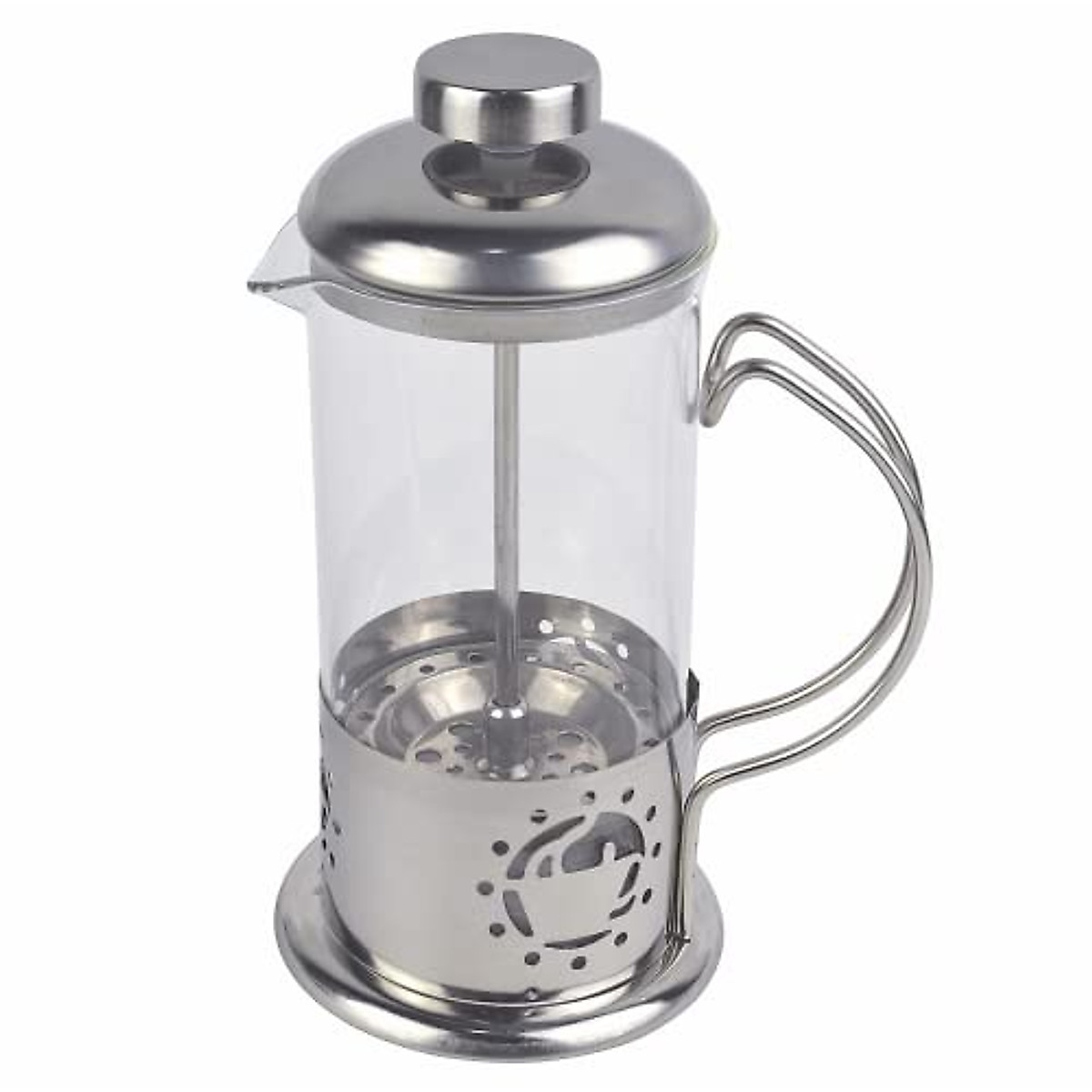 French Press Single Serving Coffee Maker, Small Affordable Coffee Brewer with Highest Filtration, 1 Cup Capacity (12 fl oz/0.35 liter)