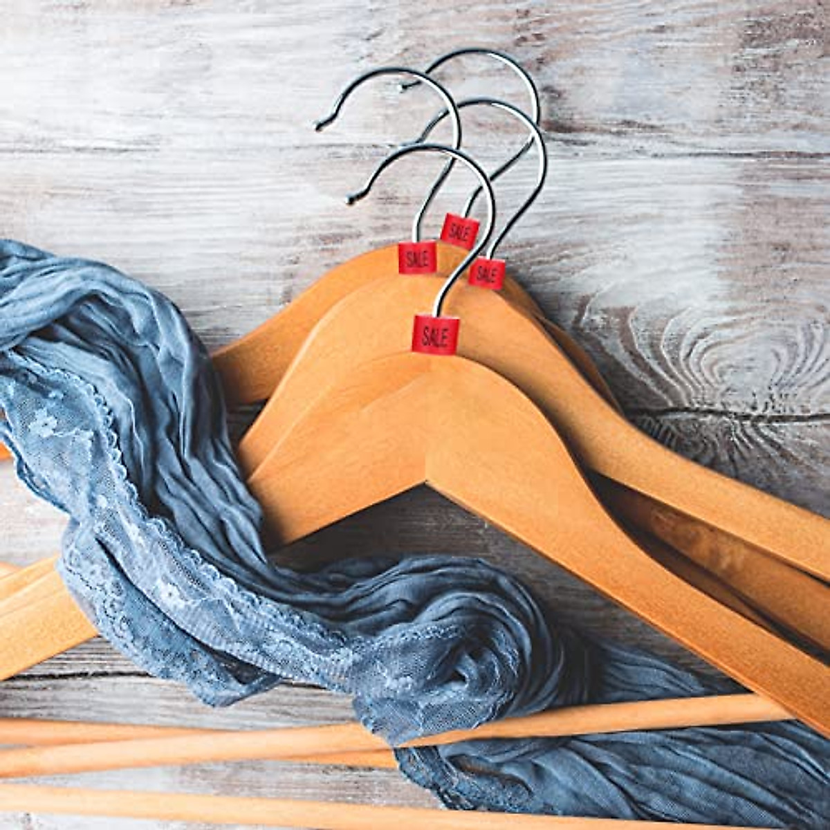 Baluue Clothes Hanger Sale Markers Tags: Garment Clothing Clothes Snap Labels Accessories 100Pcs