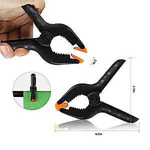 PHOPIK Photo Studio Backdrop Stand, 10ft Adjustable Photo Background Holder, Back Drop Banner Stand Support System Kit for Portrait & Studio Photography, Birthday Party