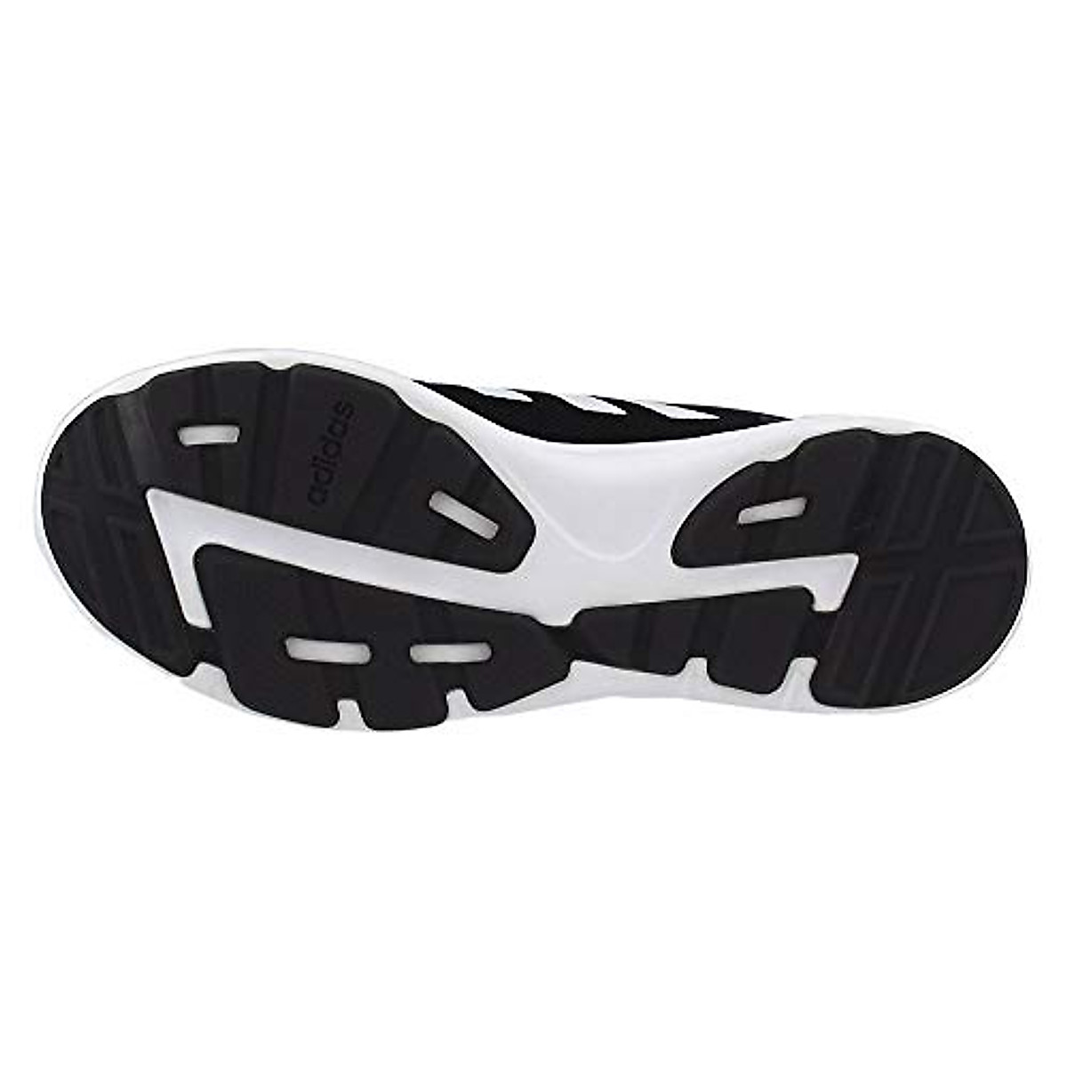 adidas Men's CF Revolver Running Shoe, Black/White/Utility Black, 11.5 Medium US