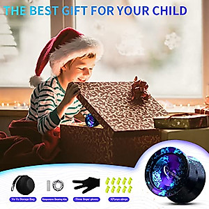 WATIEOBOO Yoyo Professional Metal Responsive Yoyo for Kids 8-12, Unresponsive Yoyo for Adults Intermediate-Advanced Players with U Type KK Bearing + Glove and 10 Replacement Yoyos Strings