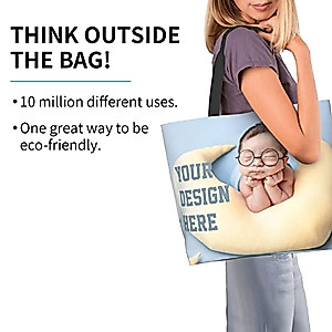 Custom tote bag Personalized Tote Bag Add Your Text Add Your Name Your Text Custom Tote Bag Custom Handbag Reusable for Women Girl