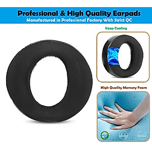 DowiTech Cooling Gel Headset Ear Cushions Replacement Ear Pads Headphone Earpads Compatible with Sony Playstation 5 Pulse 3D PS5 Headset
