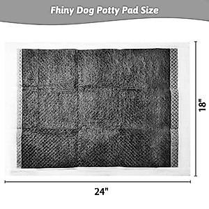 Fhiny Rabbit Pee Pads, 18" x 24" 50 PCS Disposable Guinea Pig Pads Leak-Proof Super Absorbent Potty Training Pad with Quick-Dry Surface for Bunny Guinea Pig Cats or Small Pets