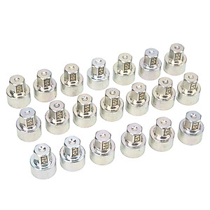 Wheel Lock Lug Nut Kit, Metal Wheel Lock Lug Nut Socket Set High Strength Stable Performance Anti Theft Lug Stud Removal Tool for Cars