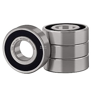 XiKe 4 Pack Lawn Mower Spindle High Precision Bearings, Compatible Ayp 532129895, 129895 Toro 251-297, 251-318 and JD7142, JD7677 and More.