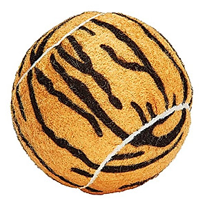 Unique Sports Dog Fetch Squeaker Balls Animal Prints 18 Pack