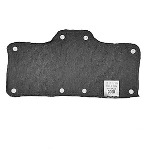 Dark Gray Sweatband for Hardhat Washable Velvet Terry Cotton Hard Hat Liner NAEE snap on (3pcs)