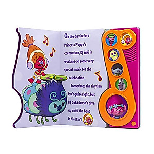 DreamWorks Trolls - Get Back Up Again Little Music Note Sound Book - Play-a-Song - PI Kids