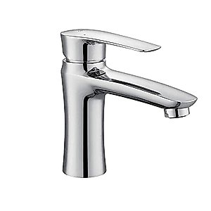 Faucet Hot and Cold Washbasin Pure Copper Net Lead Basin Mixer Washbasin Washbasin Single Hole Single Handle Net Lead Basin Faucet to Send Hose,Kitchen Sink Taps