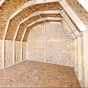 Handy Home Products Andover 8 ft. x 12 ft. Gambrel Storage Shed