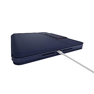 Logitech Rugged Combo 3 iPad Keyboard Case with Smart Connector for iPad (7th, 8th and 9th Generation) for Education - Classic Blue