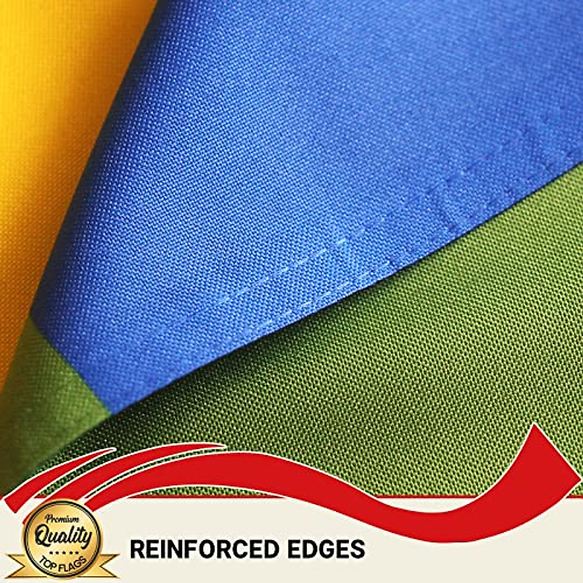 TOPFLAGS Progress Gay Pride LGBTQ Yard Garden Flag 12x18 Inch, Double Sided Rainbow LGBTQ Bisexual Flags for Decoration