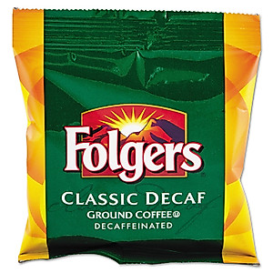 Folgers Classic Decaf Medium Roast Ground Coffee, 1.5 Ounce (Pack of 42)