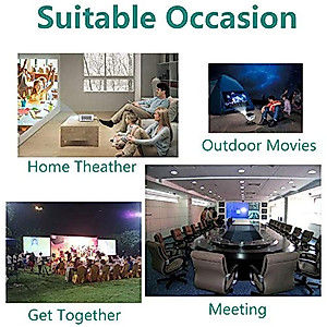 FOINNEX VGA to HDMI Adapter Converter with Audio,(PC VGA Source Output to TV/Monitor with HDMI Connector), Active Male VGA in Female HDMI 1080p Video Dongle adaptador for Computer,Laptop,Projector