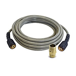 Simpson Cleaning 40225 Morflex Series 3700 PSI Pressure Washer Hose, Cold Water Use, 5/16 Inch Inner Diameter, 25 Feet, Natural